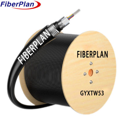 Double Steel Tape Armored Uni-Tube Parallel Steel Strengthen GYXTW53