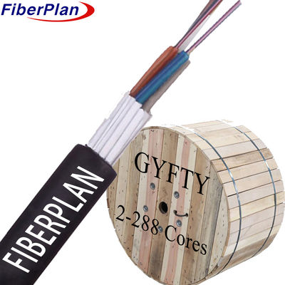 High Strength Plastic Loose Tube Duct Fiber Optic Cable With Water ...