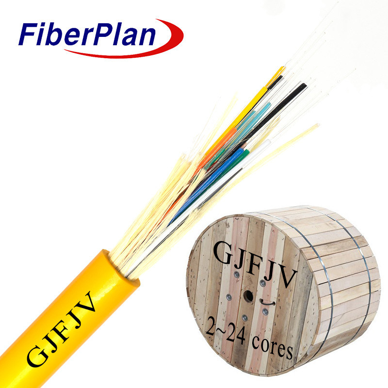 Indoor Fiber Optic Cable 24 Core Indoor Ribbon Indoor Tight Buffer ...